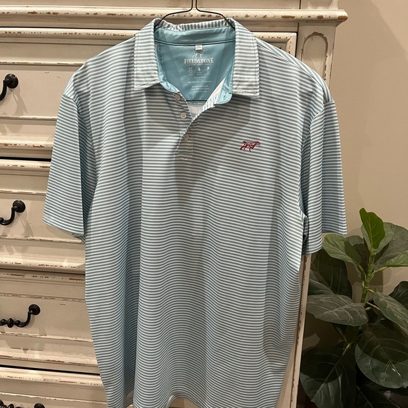 Fieldstone | Shirts | Fieldstone Blue Striped Mens Shirt | Poshmark